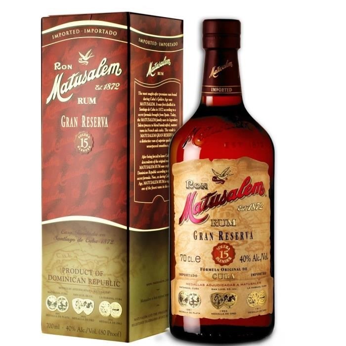 MATUSALEM GRAN RESERVA 15 Y.O. 0.7L - drincs.ro